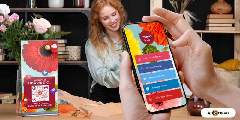 9 Creative Ways to Use a QR Code for Flower Shop Business Promotions