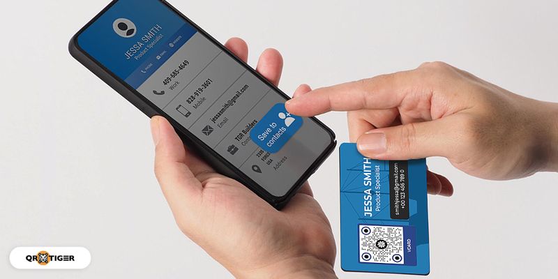 How to create a QR code business card template - Free Custom QR Code ...