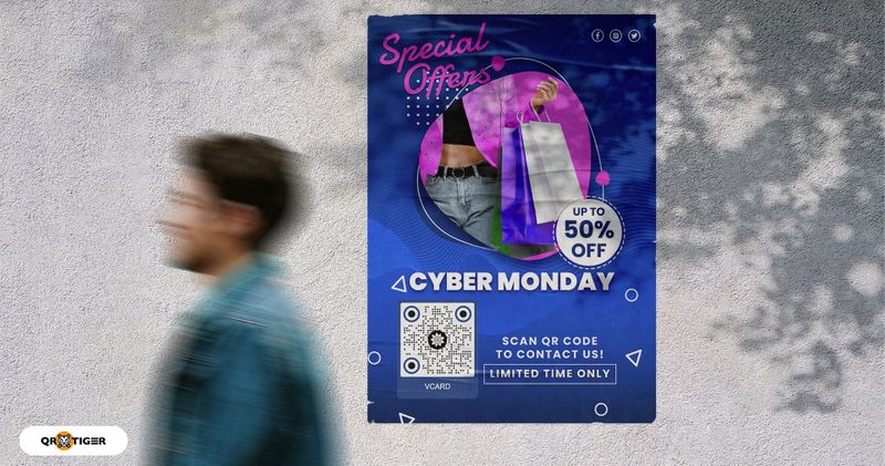 How to create a QR code business card template - Free Custom QR Code ...