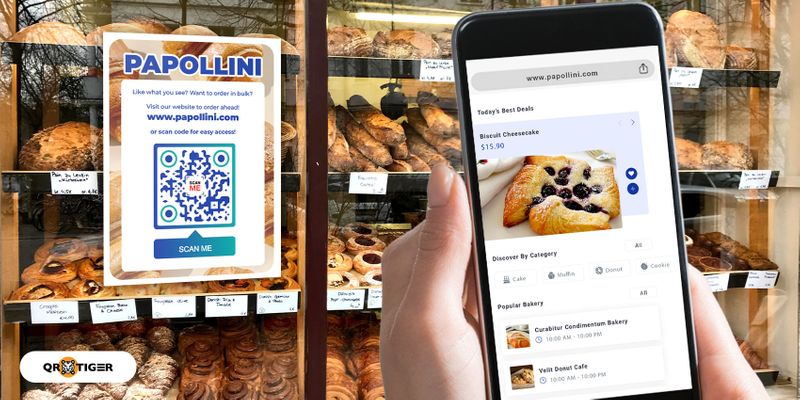 How to Use QR Codes for Your Pastry Business - Free Custom QR Code ...