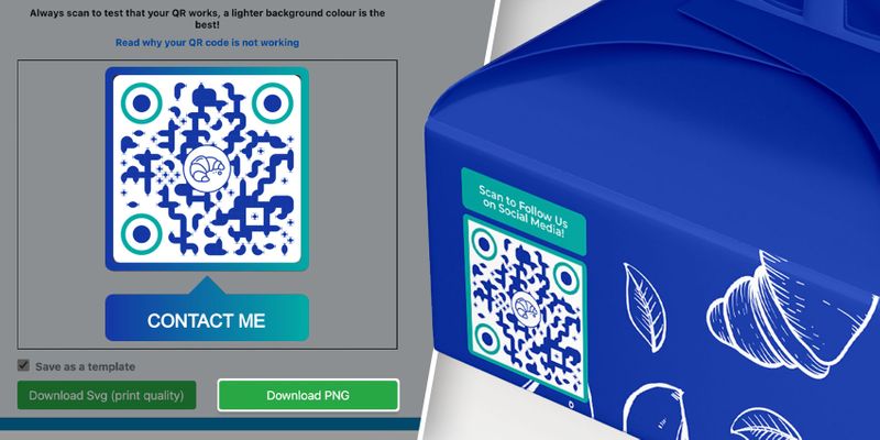 Slik bruker du QR-koder for konditoribedriften din - Free Custom QR ...