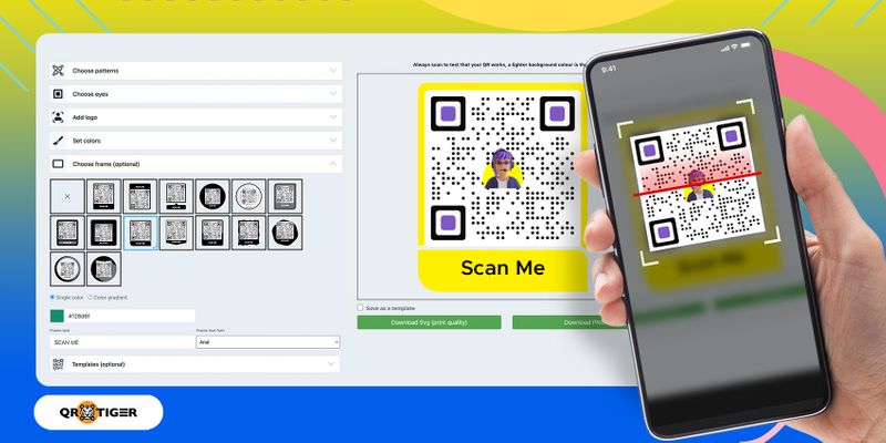 Snapchat QR Code Generator vs QR TIGER QR Code Generator: The Advanced ...