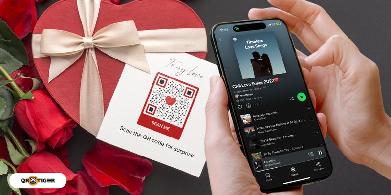 QR code for Valentine’s Day: share your love in a scan - Free Custom QR ...