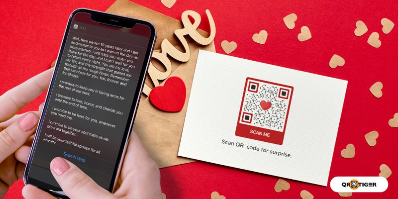 Código QR para San Valentín: comparte tu amor en un escaneo