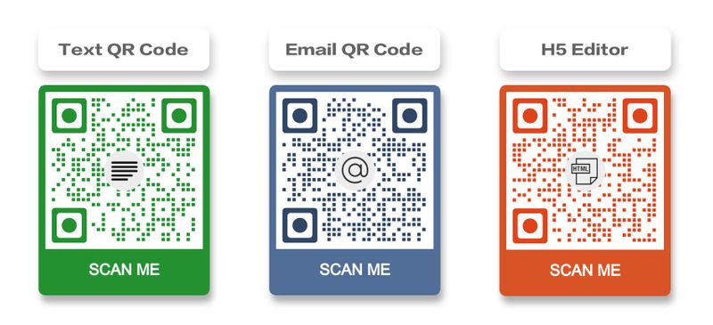 さまざまな QR ソリューションをテストするためのサンプル QR コード