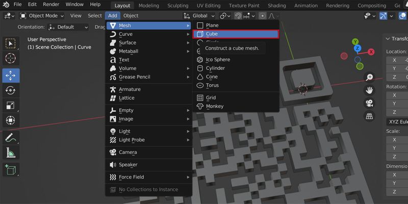 How to Make a 3D QR Code