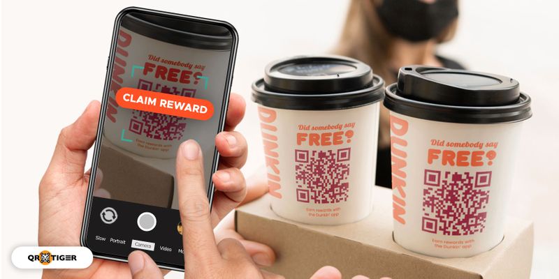 Cara Memindai Kode QR Piala Dunkin