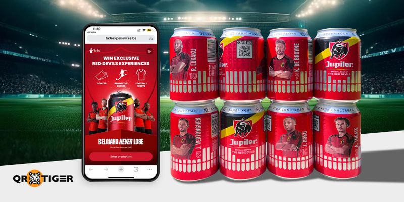Jupiler QR Code: Score and Win Big with Red Devils on EuroCup 2024